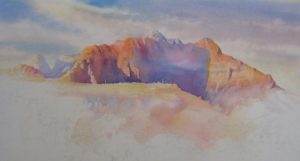 How to Paint Rocks – Painting the Red Cliffs of Zion National Park ...
