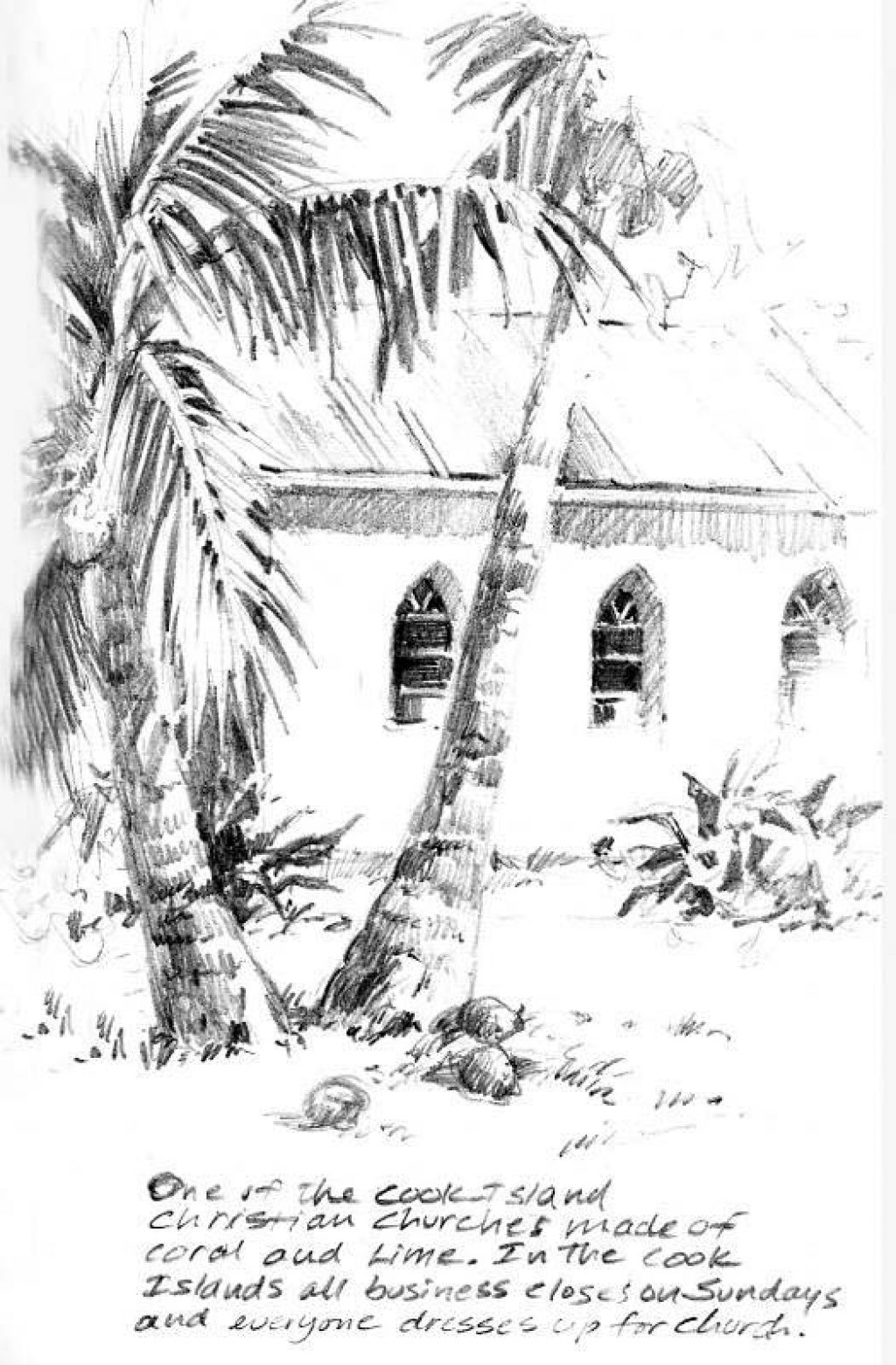 South Pacific Sketchbook – Roland Lee