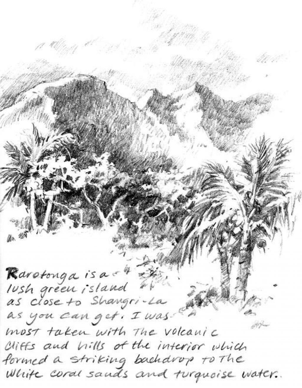 South Pacific Sketchbook – Roland Lee