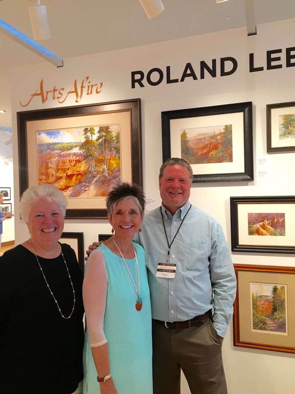 Paintings Sold at Arts Afire Cedar Breaks Plein Air Show – Roland Lee