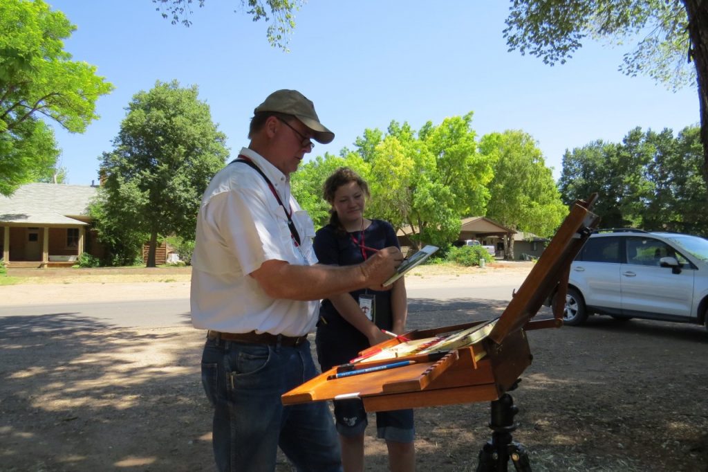 Maynard Dixon Country Campout Brings Plein Air Artists Together ...