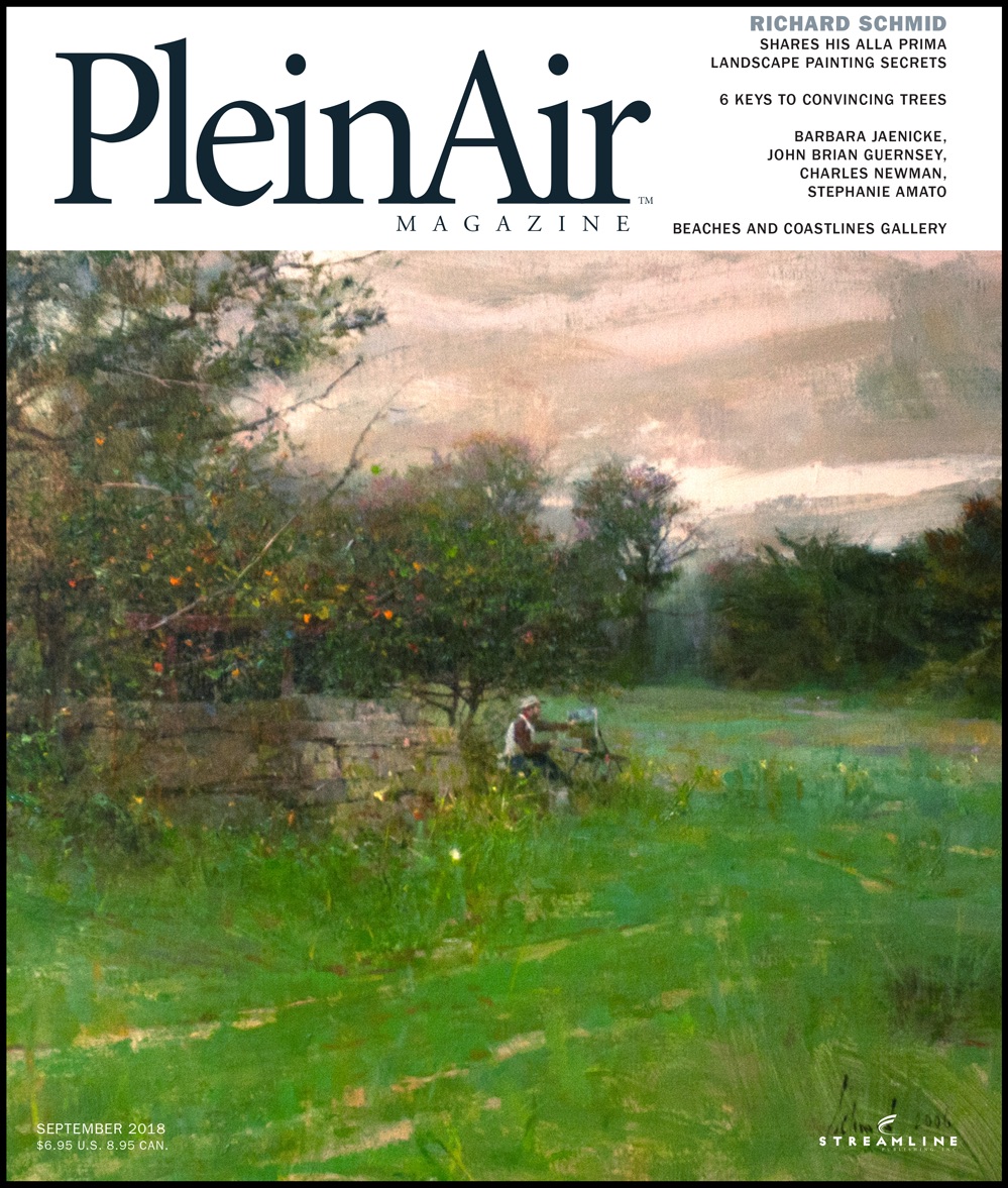 Roland Lee Article in Plein Air Magazine – Roland Lee