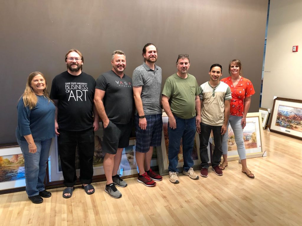 Roland Lee One-man Show Features 100 paintings – Roland Lee