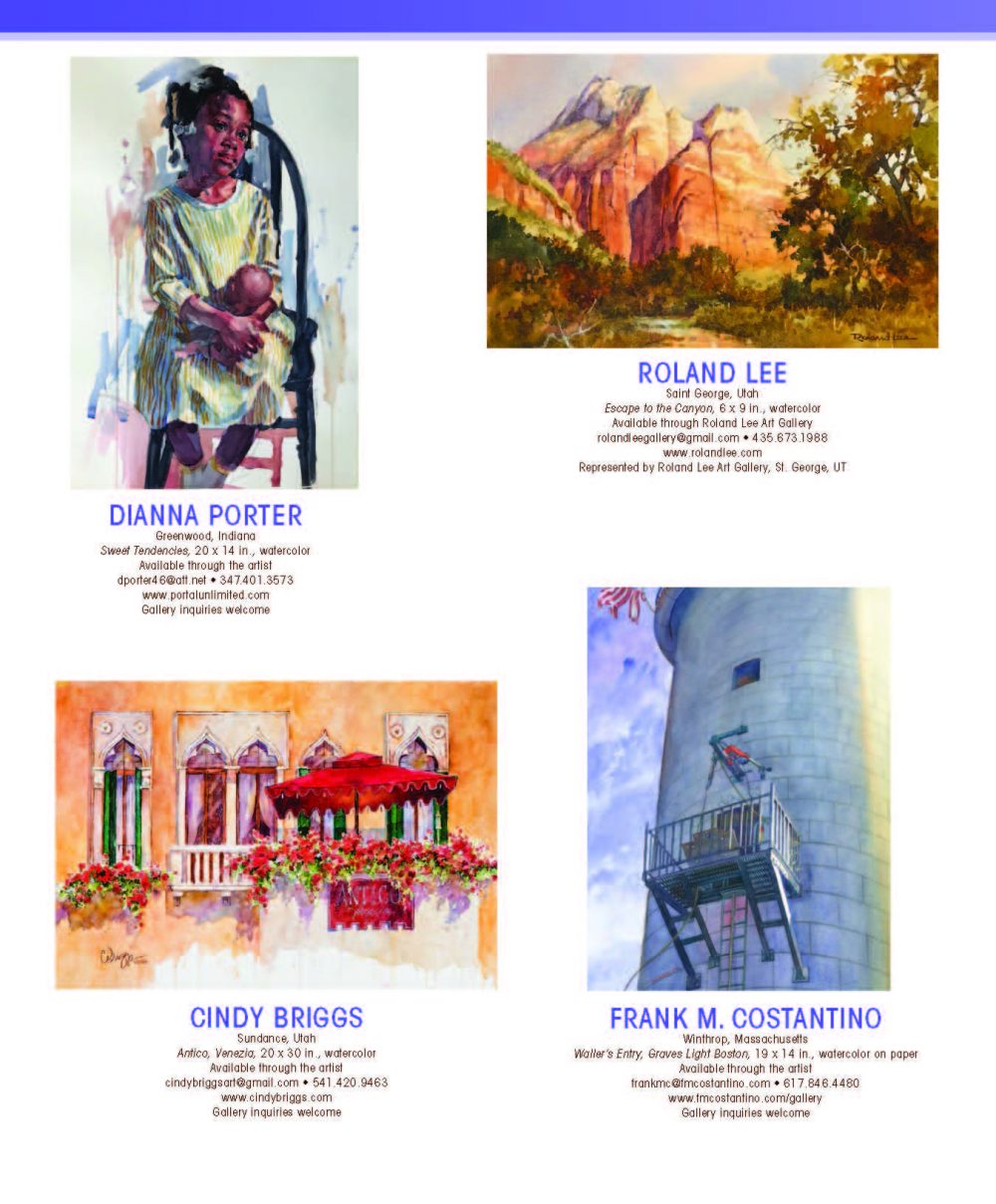 Plein Air Magazine Watercolor Spotlight – Roland Lee