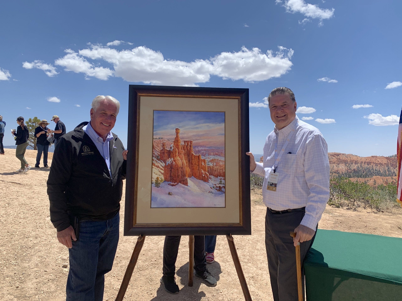 Bryce Canyon National Park Centennial Painting Unveiled – Roland Lee
