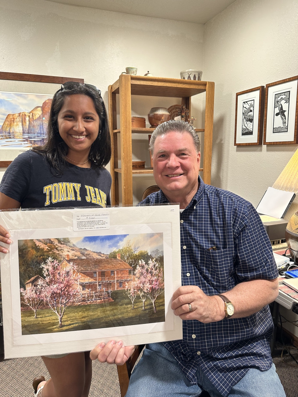 A Busy Day in the Gallery – Roland Lee