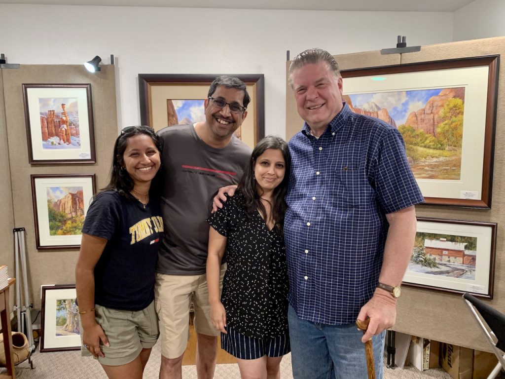 A Busy Day in the Gallery – Roland Lee